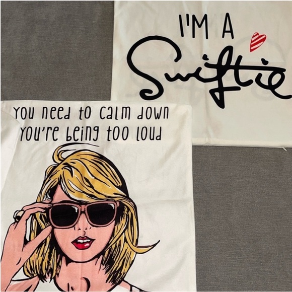 Taylor Swift | Accents | Taylor Swift 2 Pillow Covers Im A Swiftie You ...